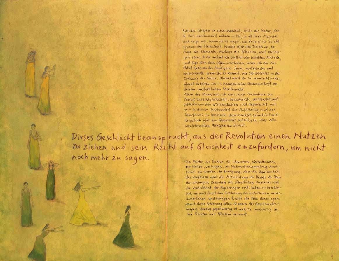 Olympes De Gouges La Lettre Au Peuple